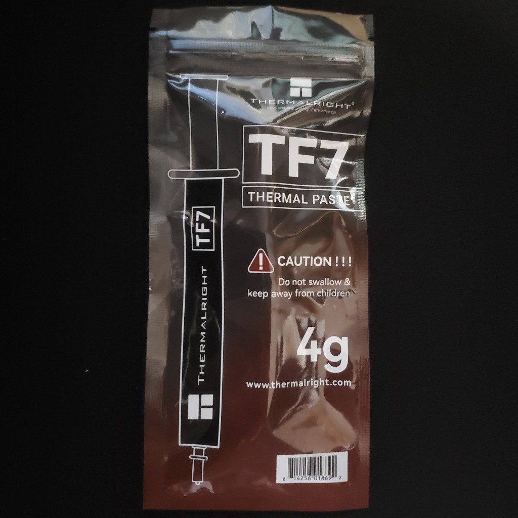 24H出貨 利民 Thermalright TF7 2g 散熱膏 CPU散熱膏 導熱膏 CPU散熱器用 矽脂導熱膏 | 蝦皮購物