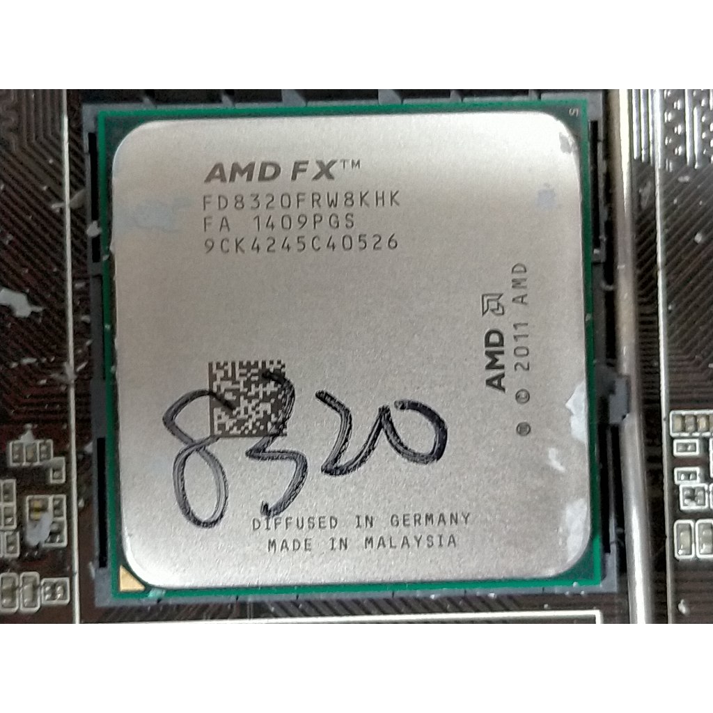 C.AMD CPU- FX 8320 4.0GHz / 8核心 / FD8320FRW8KHK 直購價840 | 蝦皮購物