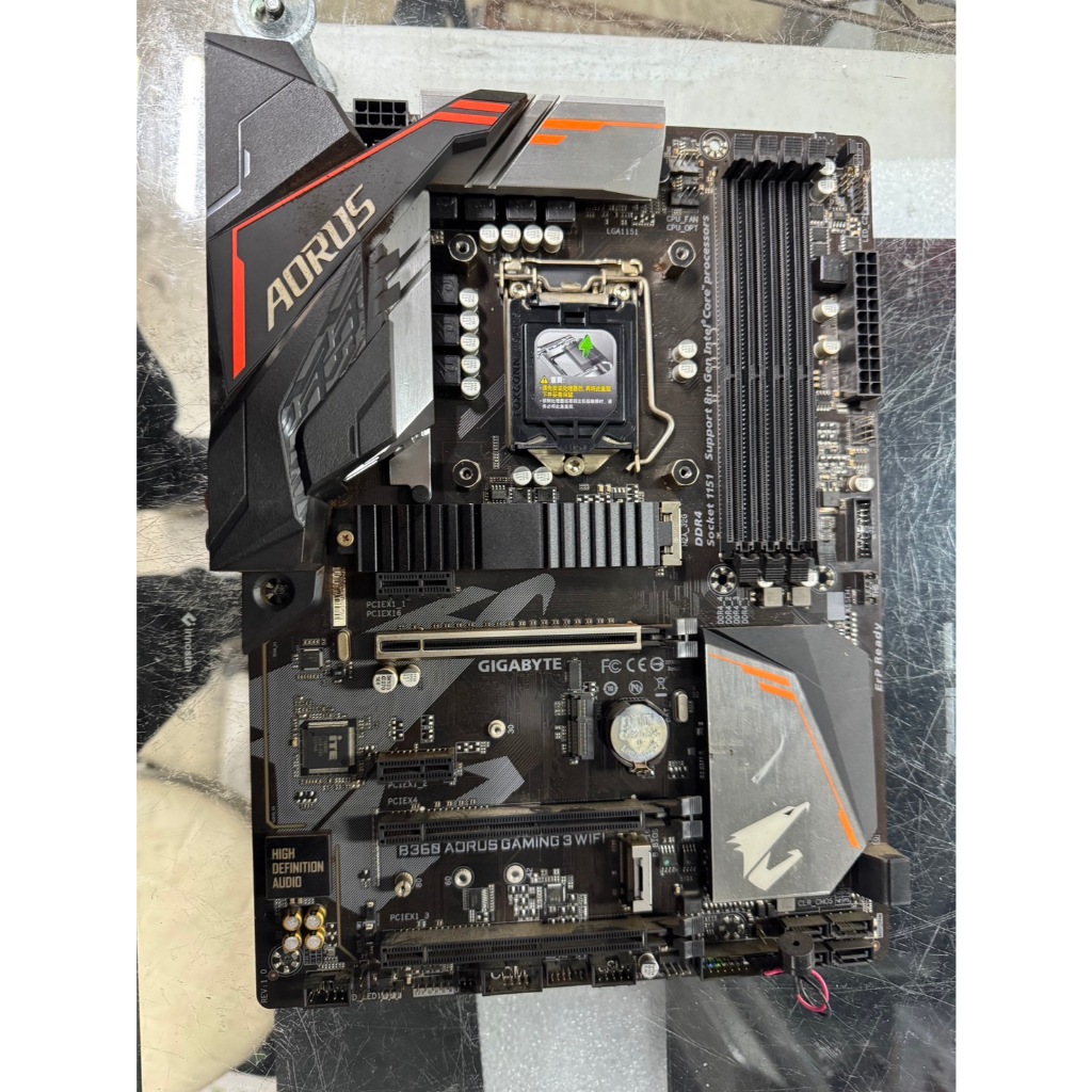 技嘉 B360 AORUS GAMING 3 DDR4 八代 九代 功能正常 如圖 | 蝦皮購物