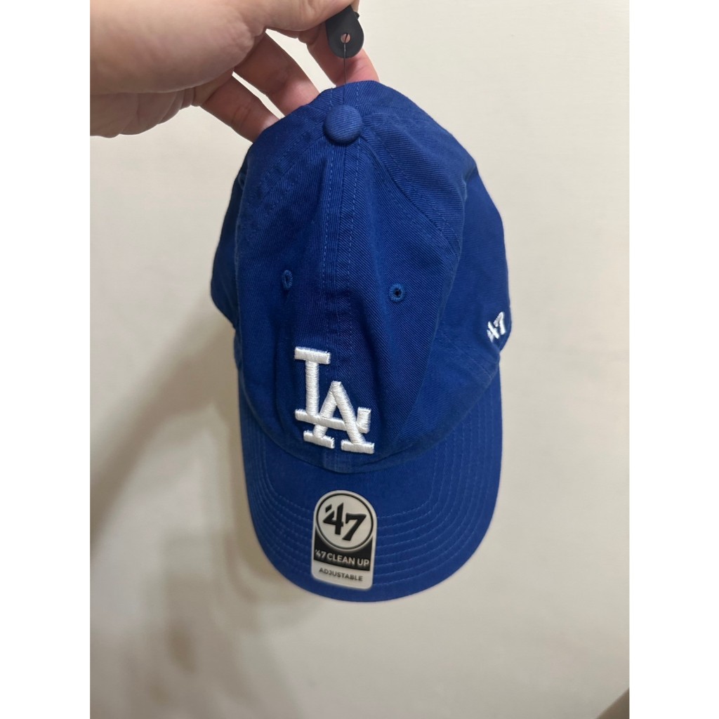 MLB 47 Brand 47 Clean Up LA 道奇隊 寶藍 軟布 老帽 全新 | 蝦皮購物