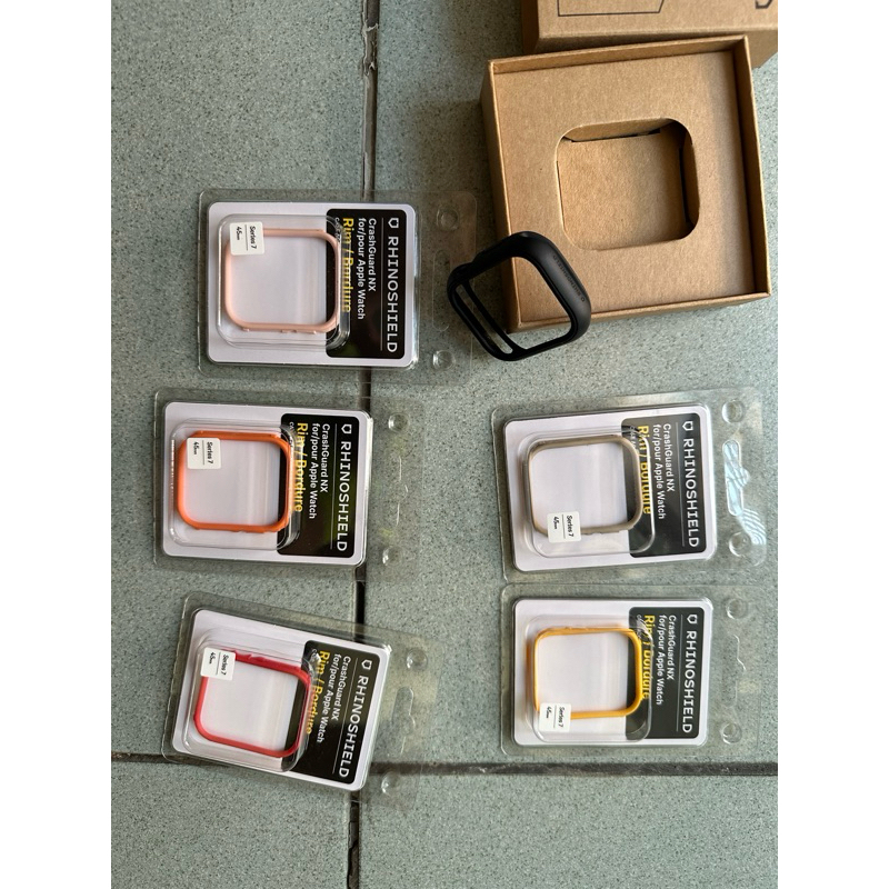 犀牛盾適用 Apple Watch S9 S8 S7 CrashGuard NX飾條 邊條 | 蝦皮購物