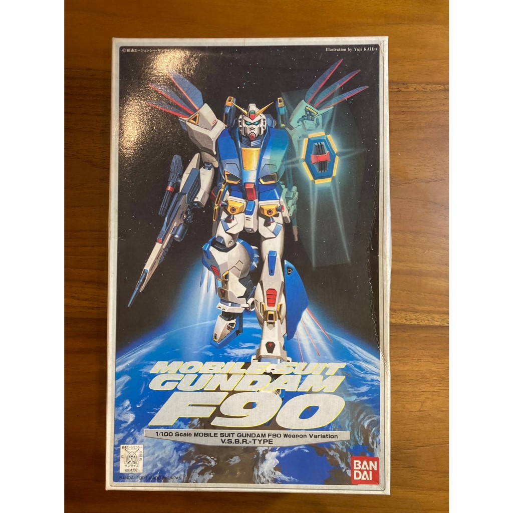 =宅家王=【通販品】紅標 1比100 F90 V-Type 鋼彈F90 BANDAI 組裝模型 | 蝦皮購物