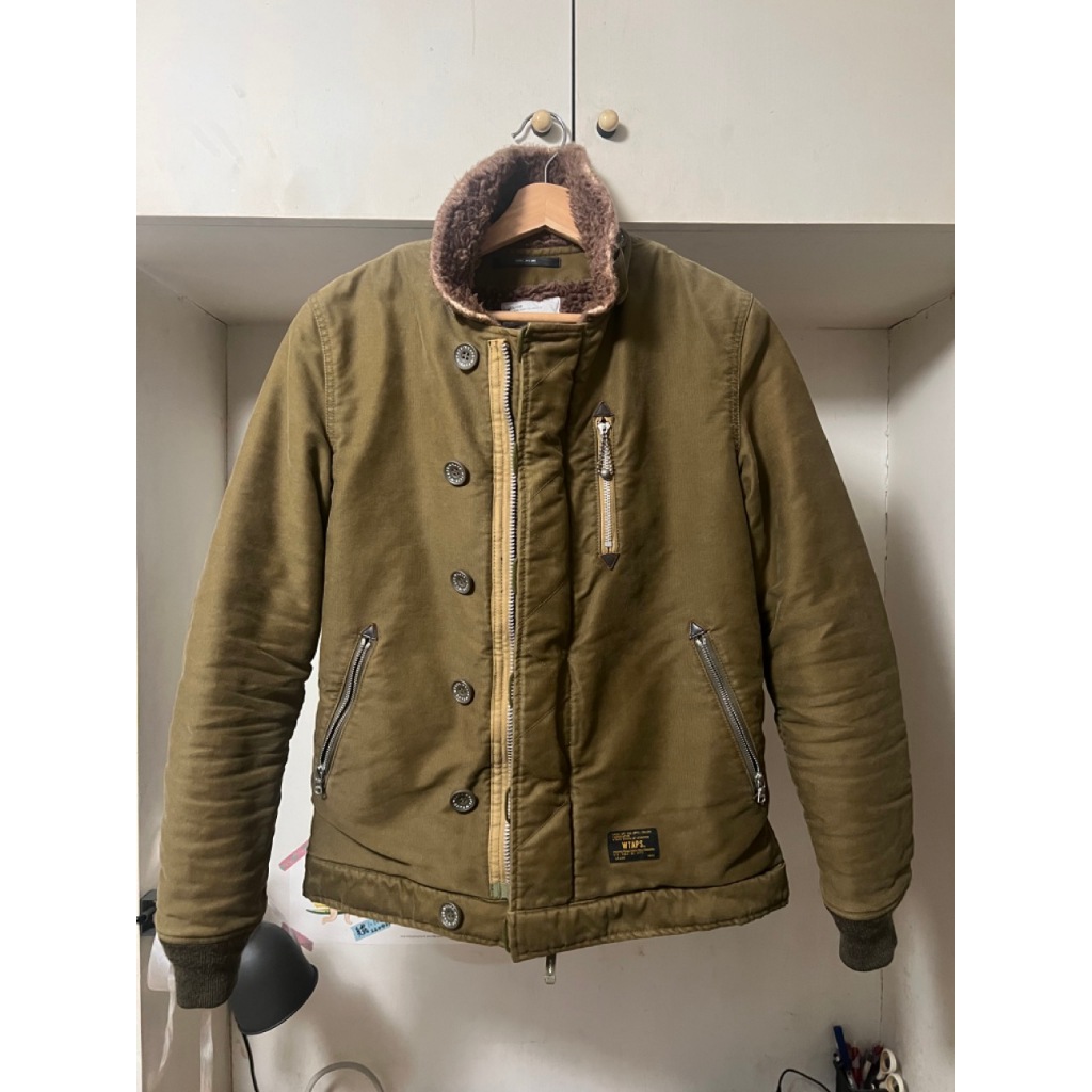 Wtaps 11AW M-43 Jacket Size M 橄欖綠 軍綠 Olive M43 | 蝦皮購物