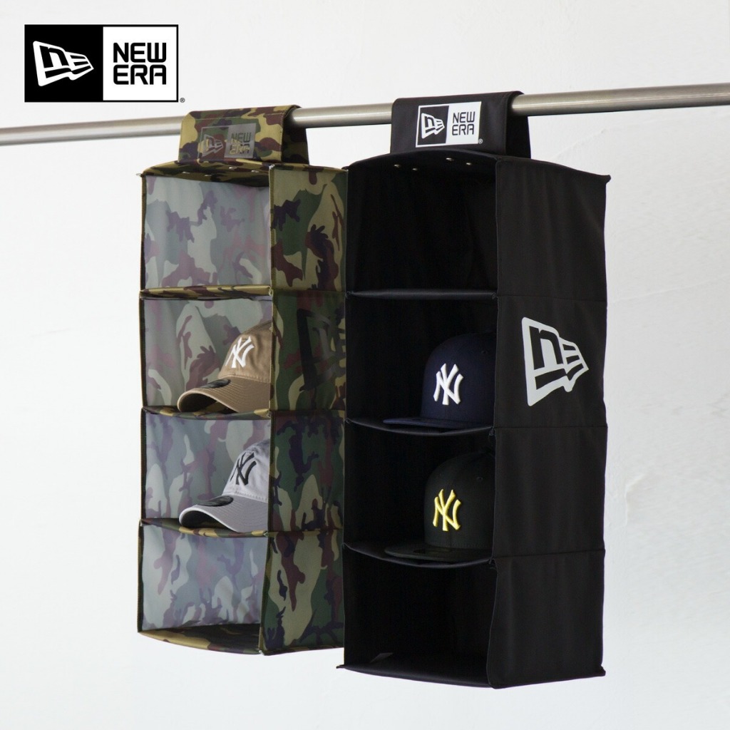 代購 NEW ERA CAP STORAGE SYSTEM 衣櫃帽子收納袋 全黑 迷彩 維持帽型 防壓 | 蝦皮購物