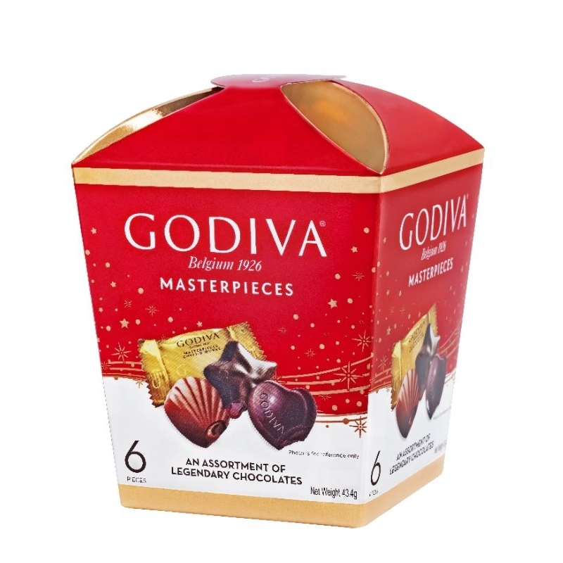 🇹🇷土耳其進口 GODIVA 經典大師 巧克力醬夾心黑巧克力棒/焦糖醬夾心牛奶巧克力棒/巧克力禮盒(含餡)6入裝 | 蝦皮購物