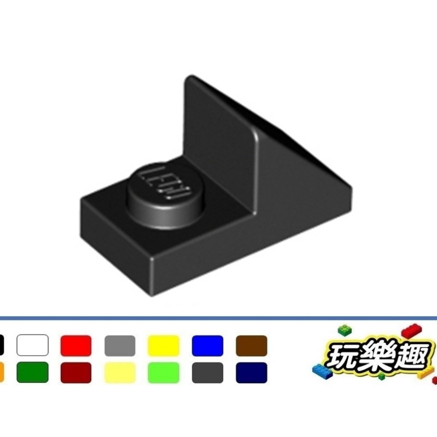 玩樂趣 LEGO樂高 92946 2*1with 2/3 Cutout 斜邊磚 二手零件 2F40C-A | 蝦皮購物