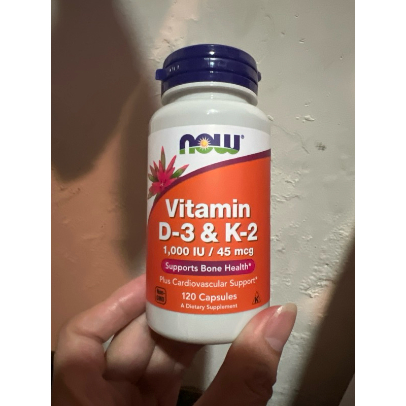 now D-3&K-2 120粒 | 蝦皮購物