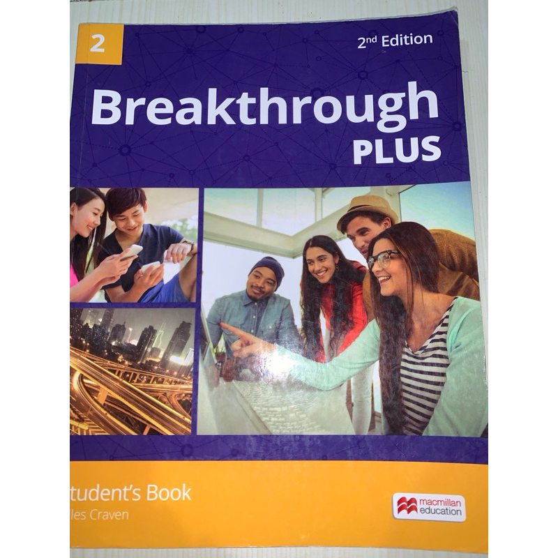 (二手書 當天可寄出）Breakthrough Plus 2 2nd Edition | 蝦皮購物
