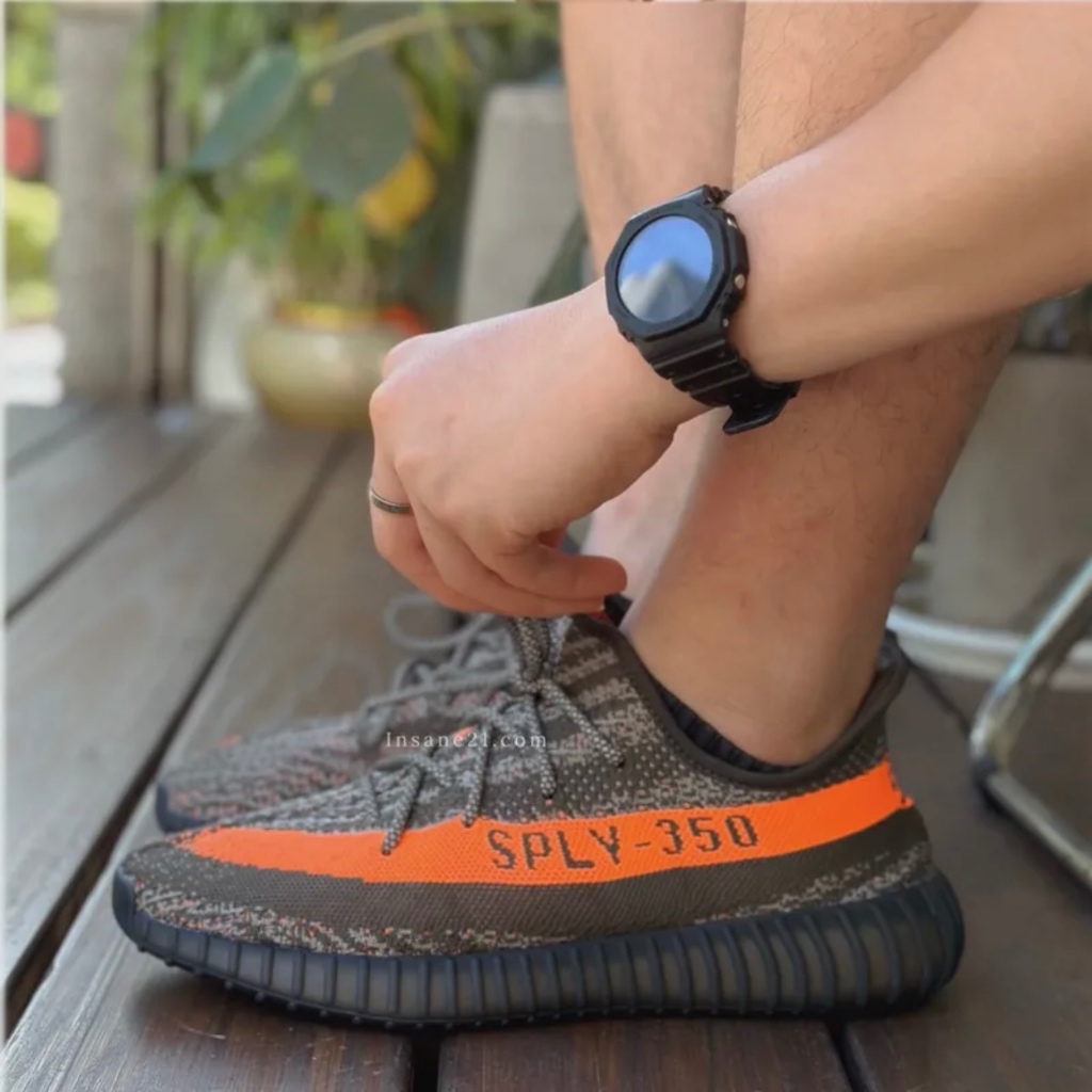 ADIDAS YEEZY BOOST 350 V2 CARBON BELUGA 灰橘 HQ7045【彼得潘】 | 蝦皮購物