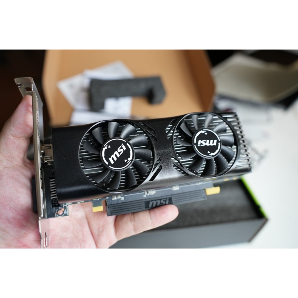 高效能小型顯卡MSI GTX 1650 4GT LP OC | 蝦皮購物