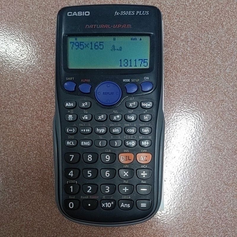 CASIO FX-350ES Plus 二手計算機 | 蝦皮購物