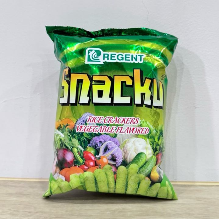 菲-Regent snacku 蔬菜餅乾 rice creakers vegetable avored 60g 脆片 | 蝦皮購物