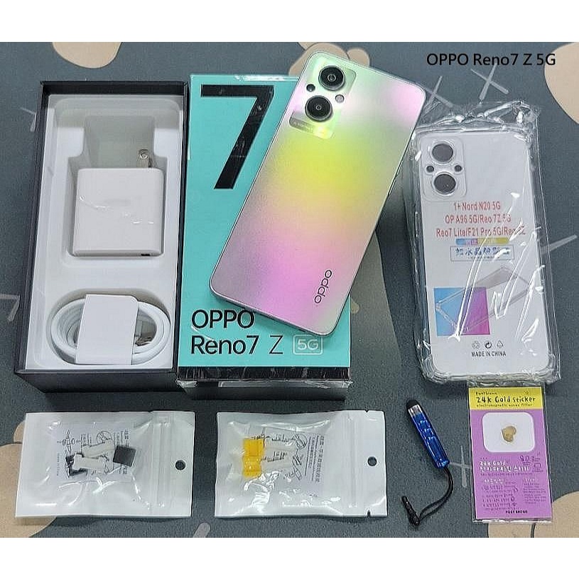 *典藏奇機*極新展示機-OPPO Reno7 Z 5G 128G 6.4吋螢幕 雙環星軌呼吸燈 高通驍龍 螢幕指紋 | 蝦皮購物
