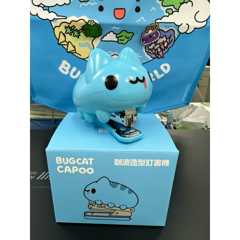 咖波 7-11聯名 貓貓蟲 造型訂書機 造型捲尺 沐浴棉 浴球 capoo 量尺 洗臉巾 | 蝦皮購物