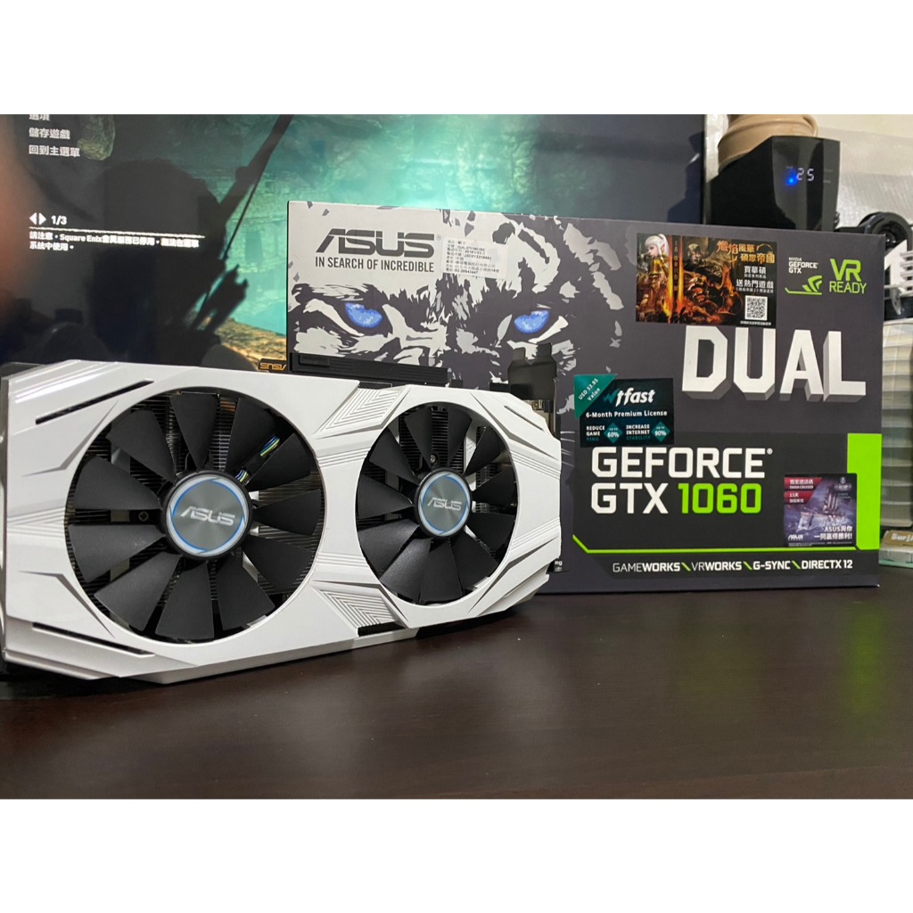ASUS華碩 DUAL-GTX1060-O6G 雪原豹 二手 | 蝦皮購物