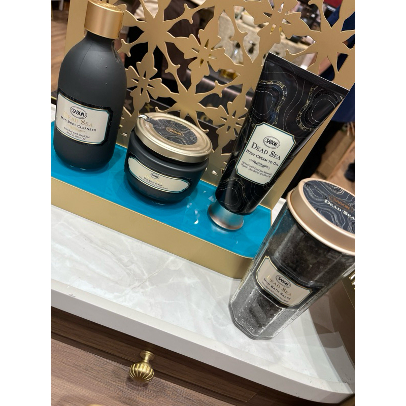 《J》 SABON 死海黑礦泥極致護膚系列 Dead Sea 中文標 身體磨砂膏 身體乳霜 沐浴露 泥膜 | 蝦皮購物