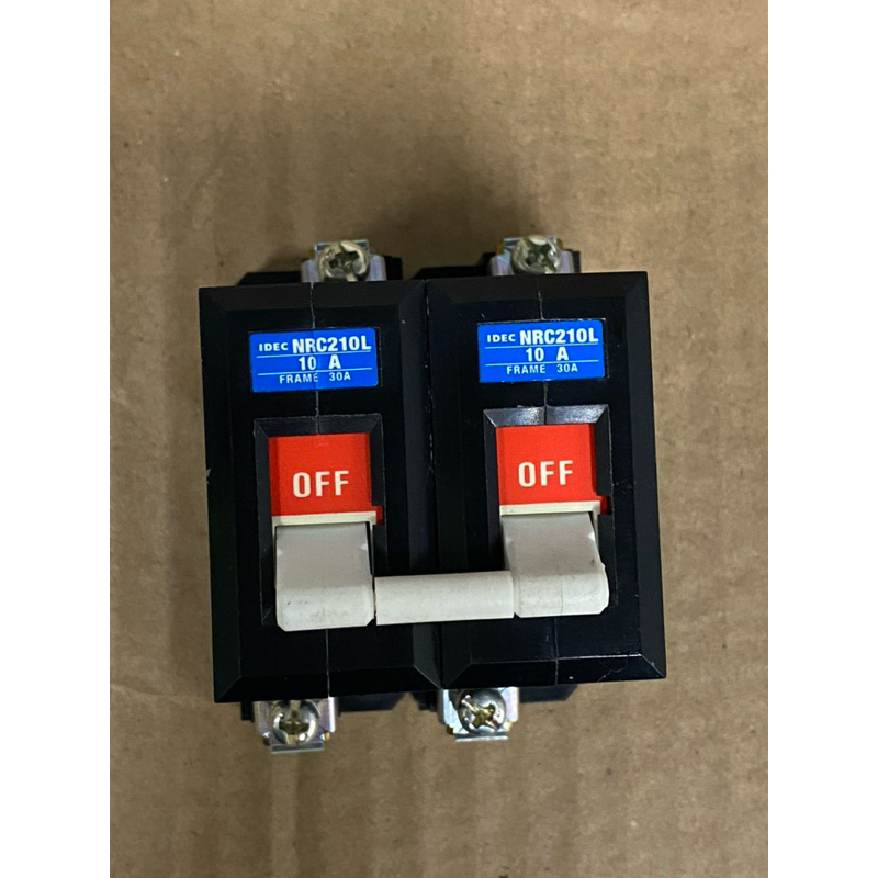 IDEC 無熔線開關NFB NRC210L 2P 10A | 蝦皮購物
