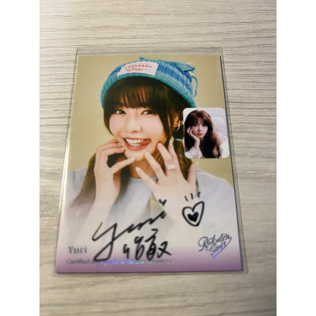 [Yuri] 2024 Rakuten girls 樂天女孩 私服首號大頭貼簽 1/10 | 蝦皮購物