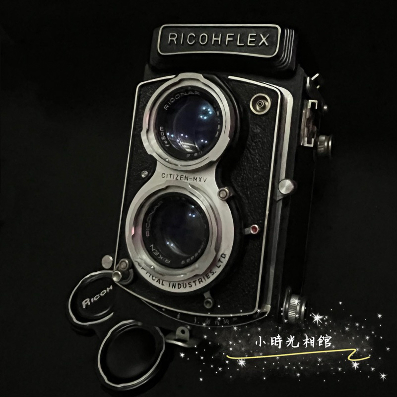 快閃特賣 經典銘機 Ricohflex Ricoh TLR 準高階款雙眼相機 | 蝦皮購物