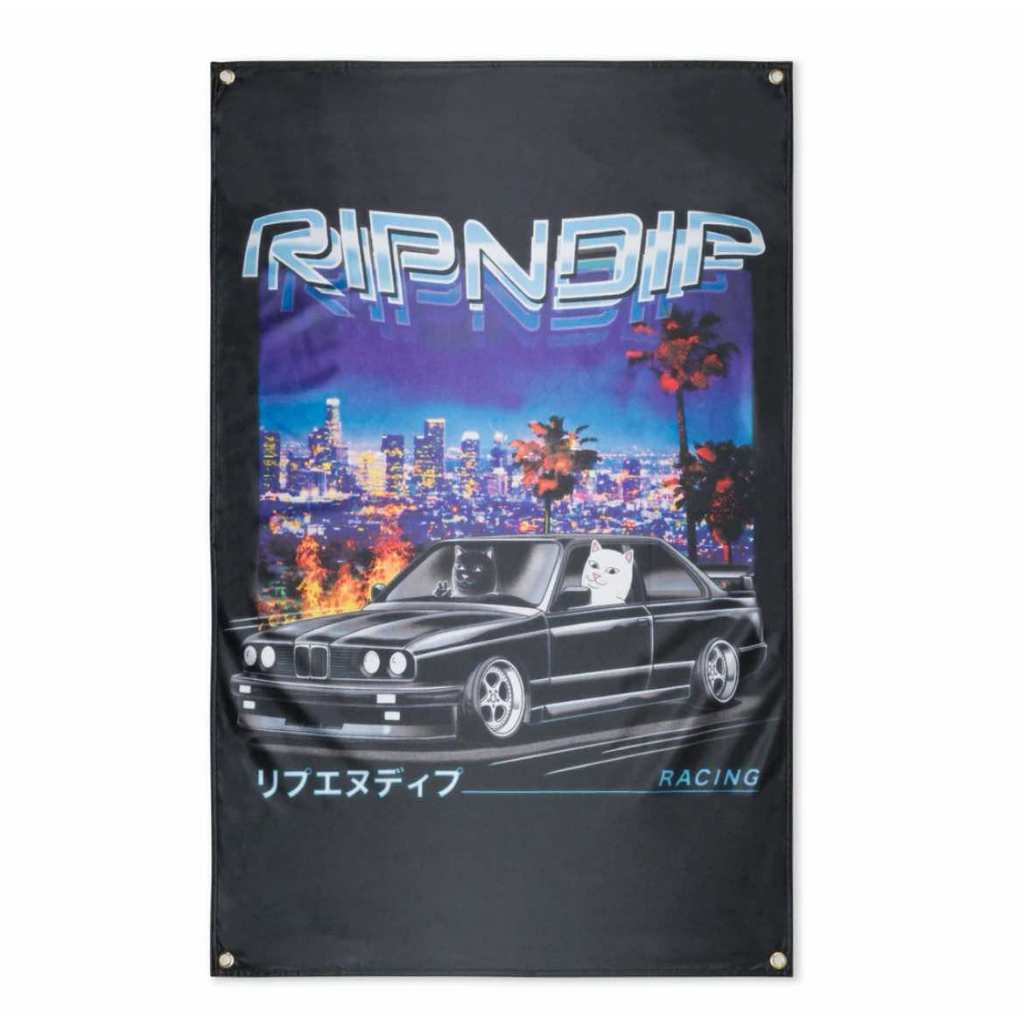【YOYOGI PLUS】RIPNDIP VROOM VROOM WALL BANNER 掛布/穿搭 | 蝦皮購物