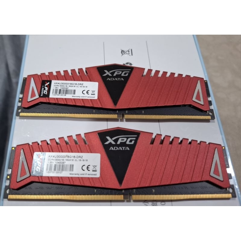 ADATA威剛XPG 16GX2 DDR4 3000 超頻記憶體 AX4U3000316G16-SRZ 雙通道 2支1組 | 蝦皮購物
