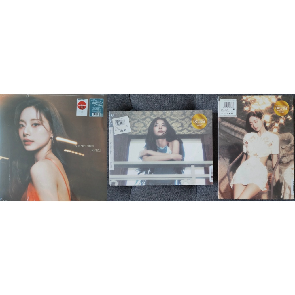 TZUYU 子瑜 abouTZU Target 黑膠 B&N 特典 Twice 美國通路 迷你一輯 Vinyl 專輯 | 蝦皮購物