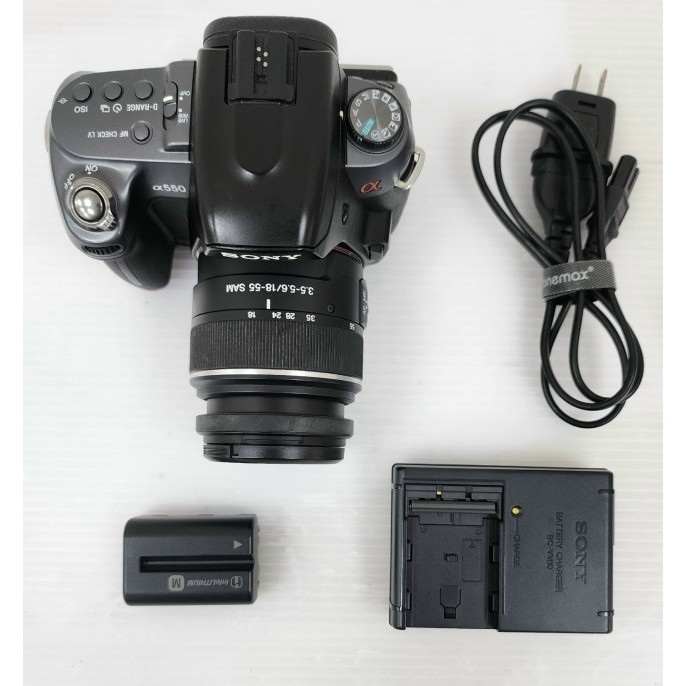 [崴勝3C] 二手 SONY A550 機身 +18-55mm 快門數 18434 | 蝦皮購物