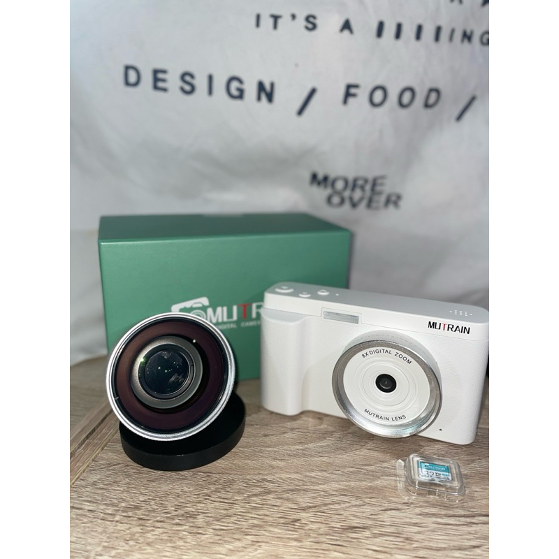 九成新！Mutrain 高清微單CCD 類單眼相機附32GB 記憶卡 | 蝦皮購物