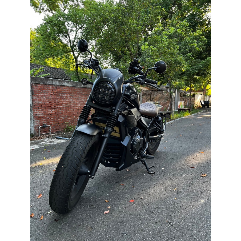 HONDA REBEL 500 K SPEED Diablo Custom 改裝品-頭罩 燈罩 車頭罩 風鏡 | 蝦皮購物