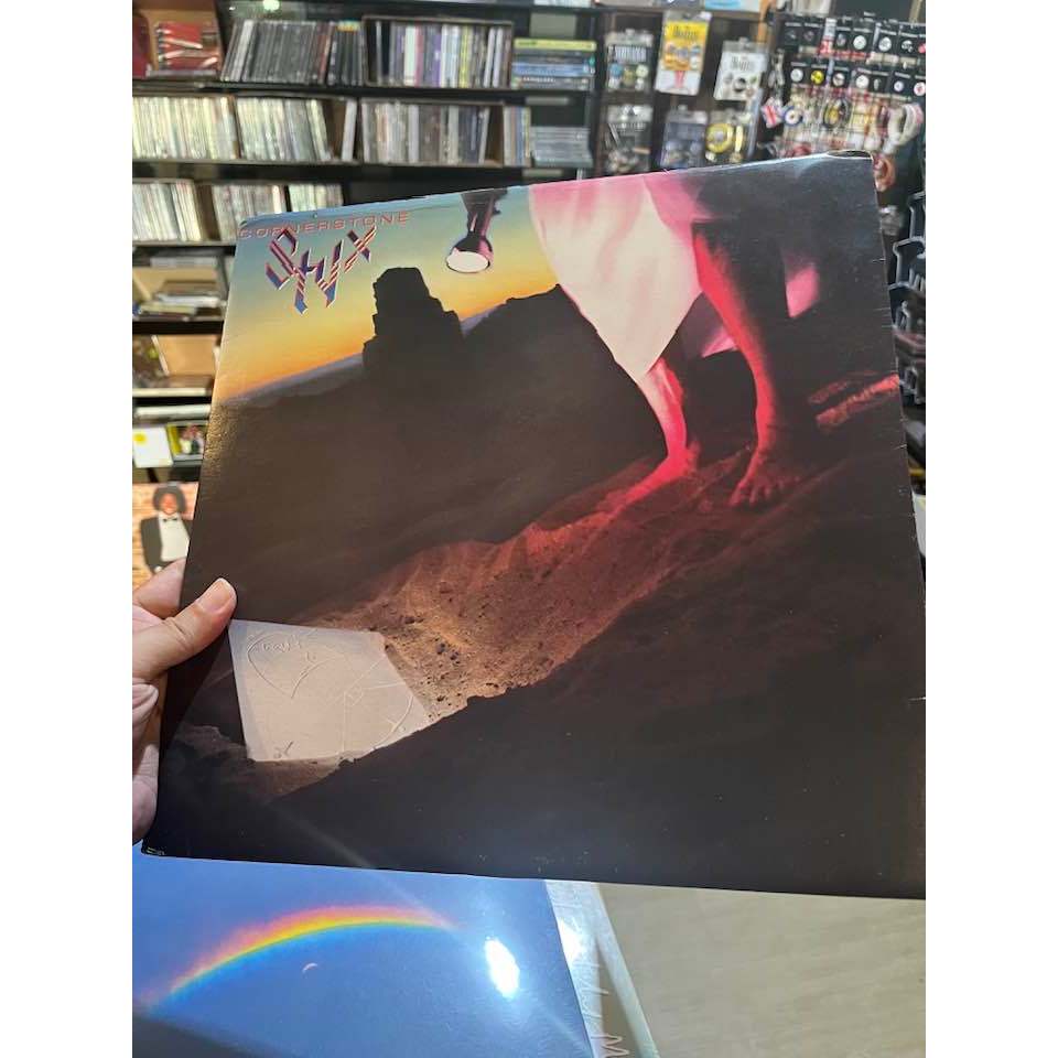 Styx album 1979 Cornerstone 黑膠 日盤 首版 LP | 蝦皮購物