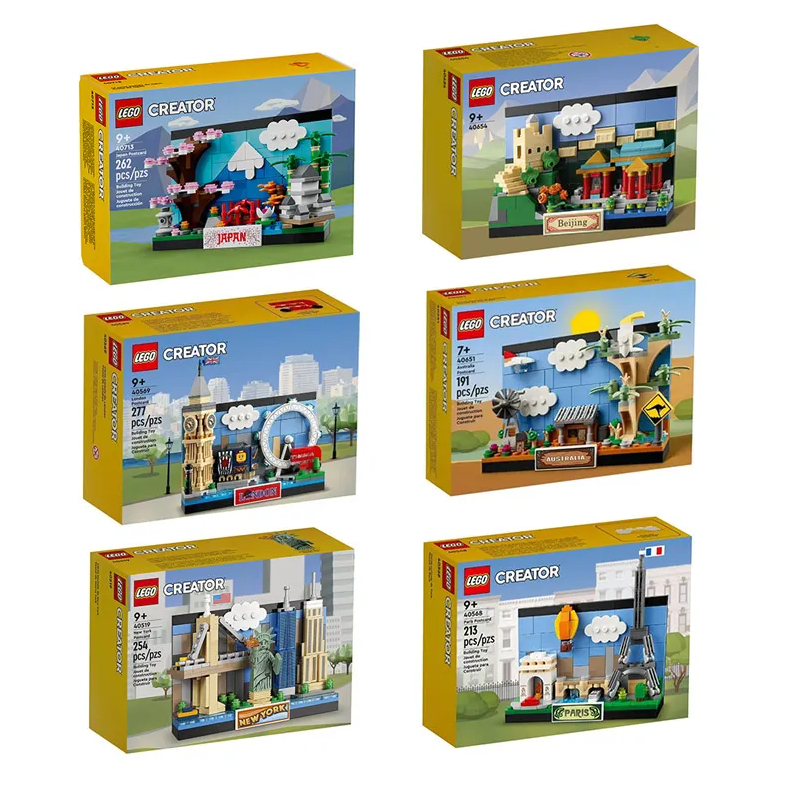 【Meta Toy】LEGO樂高 40519 40568 40569 40713 40654 40651 樂高明信片 | 蝦皮購物