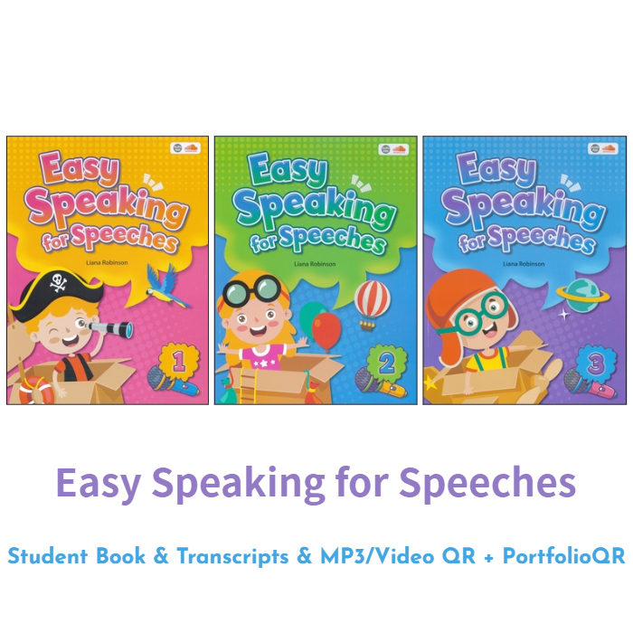 【Easy Speaking for Speeches】Student Book with Portfolio and Audio App ...