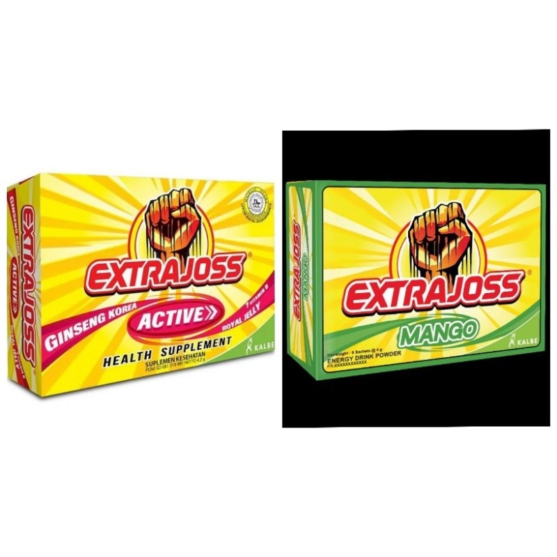 EXTRA JOSS ENERGY DRINK POWDER 提神飲料粉 6 sachet X 4g | 蝦皮購物