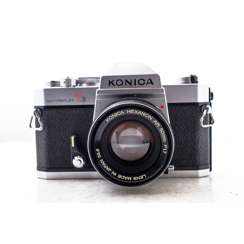 ★☆洪爺？銀鹽專賣★☆ KONICA T3N 銀機 +AR 52/1.8 AR旗艦機皇 T3 全機械相機 | 蝦皮購物