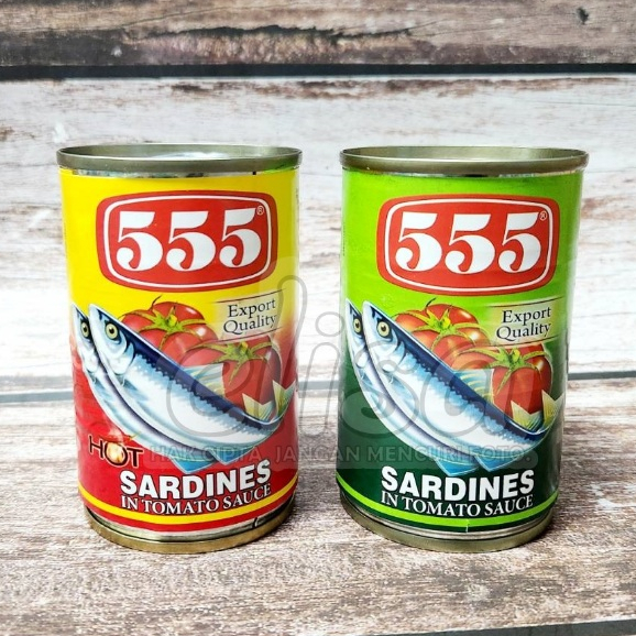 555 SARDINES IN TOMATO SAUCE 沙丁魚罐頭 | 蝦皮購物