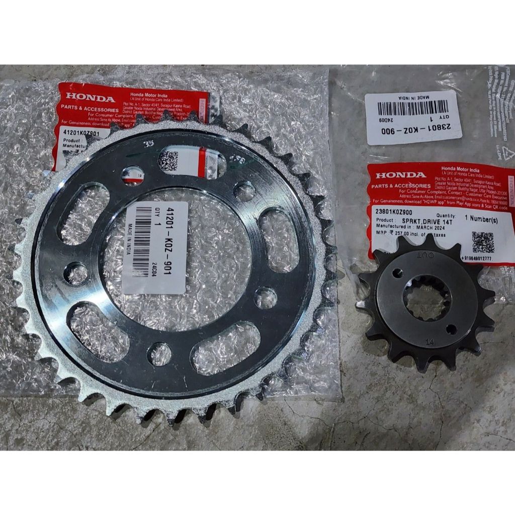 CB350 CB350RS 原廠 前 後齒盤 前齒 後齒 傳動 41201-K0Z-901 23801-K0Z-900 | 蝦皮購物