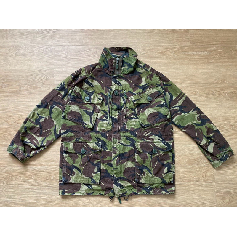 Britishi Army DPM Field Jacket 英軍公發叢林迷彩抗撕裂全天候防風罩衫外套 露營爬山騎車 | 蝦皮購物
