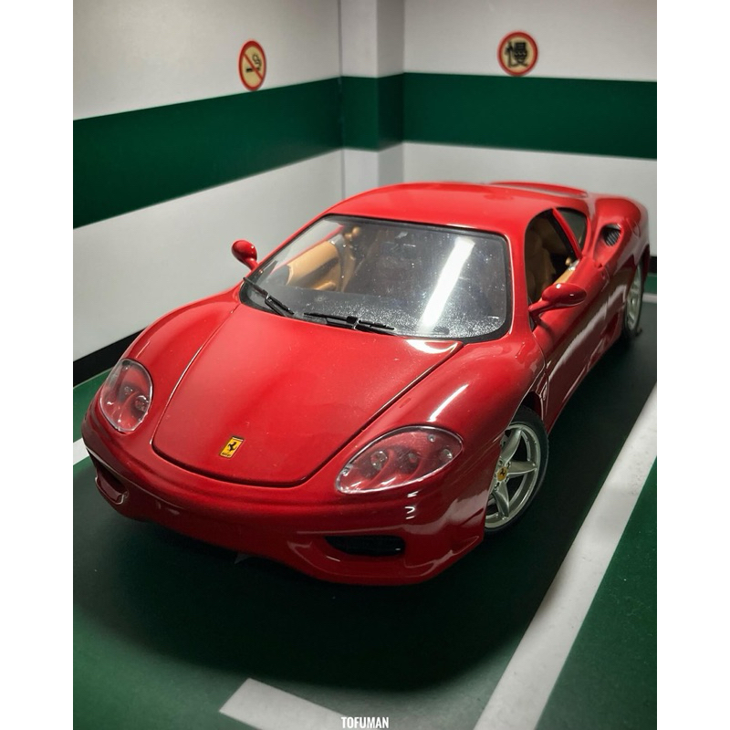 1/18 Bburago Ferrari F360 | 蝦皮購物