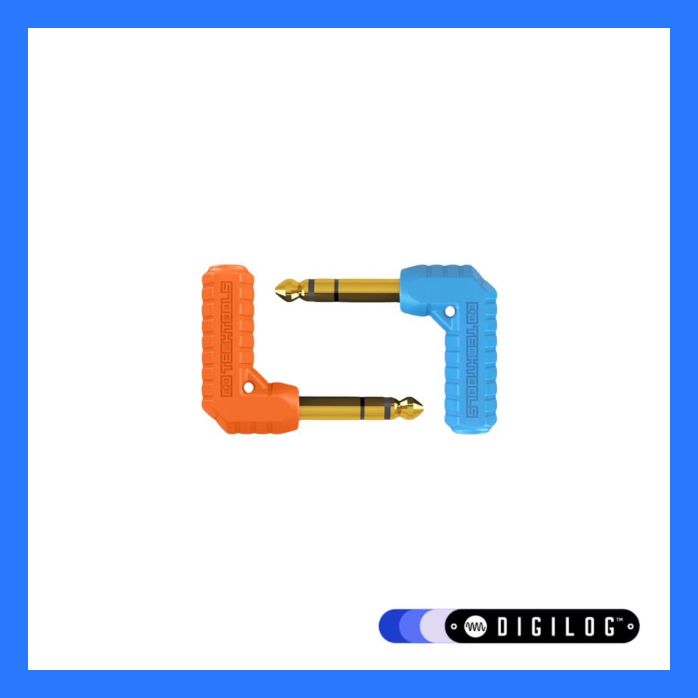DJ TechTools Chroma Jacks L型轉接頭 3.5mm 轉 6.3mm 小轉大(單個) | 蝦皮購物