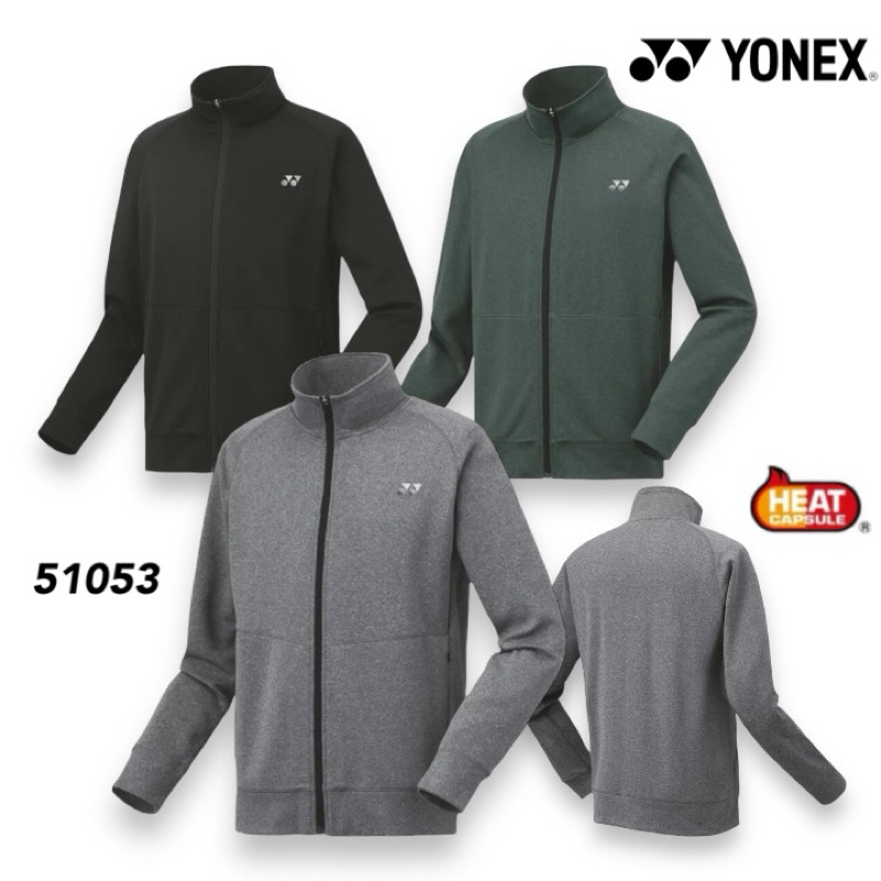 JR育樂🎖️限量國際版YONEX日本版JP版秋冬立領外套長袖練習服黑色深綠色灰色型號51053 | 蝦皮購物