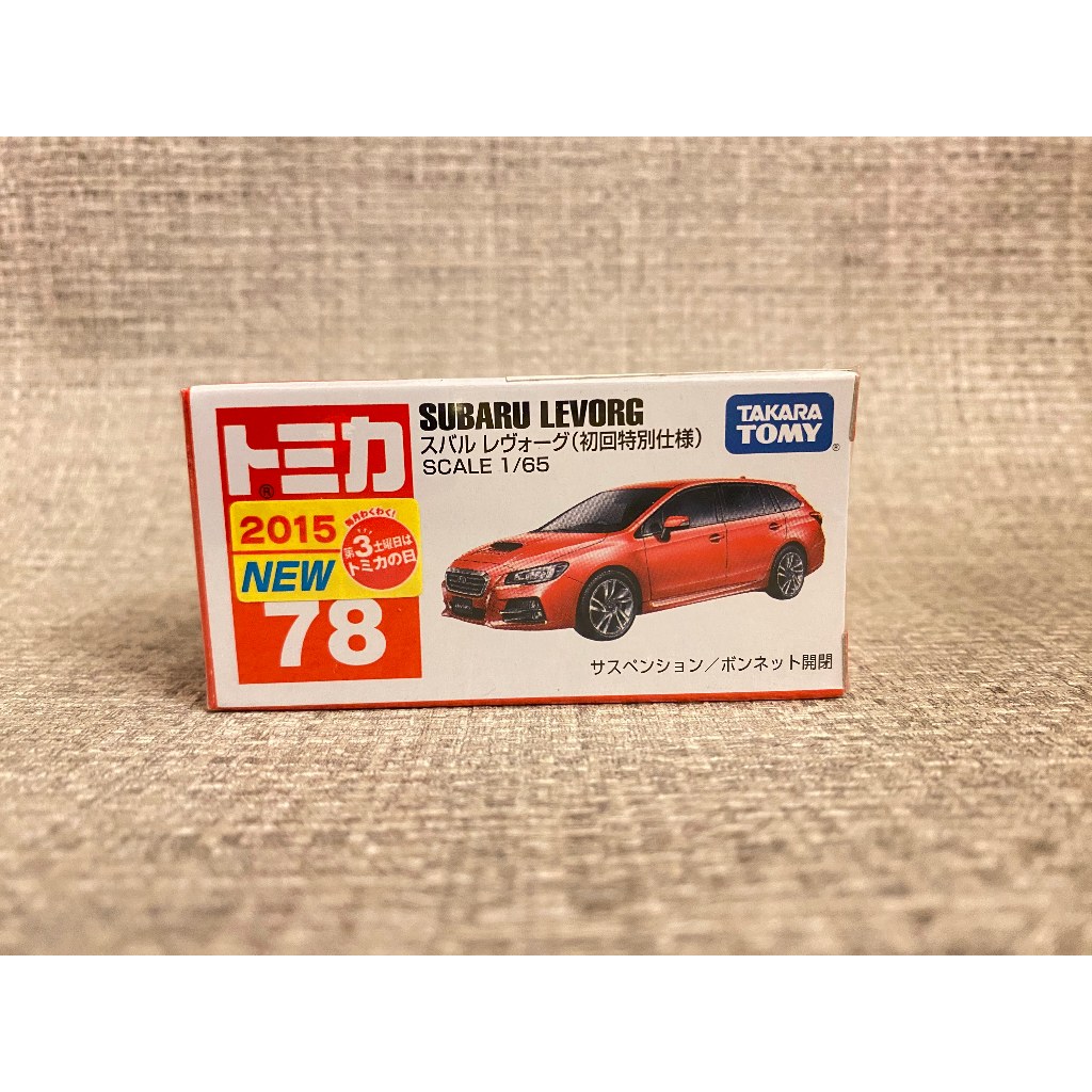 【LETO小舖】TOMICA NO.78 SUBARU IMPREZA 初回版 全新 | 蝦皮購物