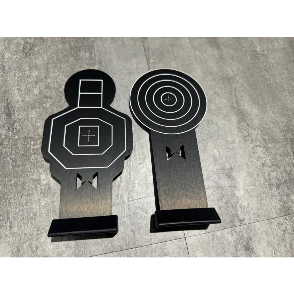 現貨 人形 圓形 直立 訓練 射擊 靶 鋁合金 居家 IDPA IPSC 站立 一組 | 蝦皮購物