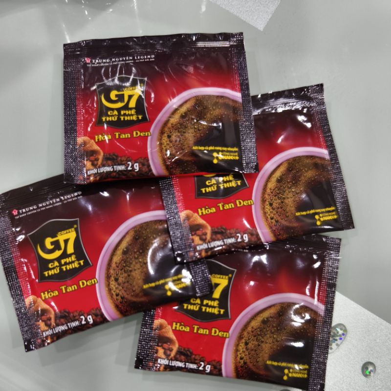 品嚐價 3小包 試喝價 2g/包 越南 G7 咖啡 第一品牌 G7黑咖啡 ( 無糖、無奶精 ) | 蝦皮購物