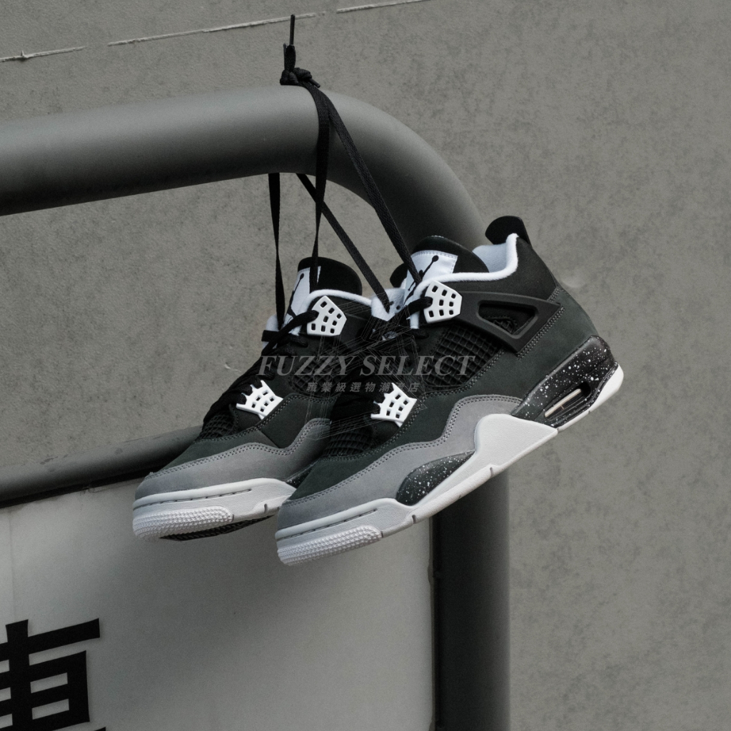 【逢甲FUZZY】Air Jordan 4 Fear 2024版 恐懼 黑灰 FQ8138-002 FQ8213-002 | 蝦皮購物