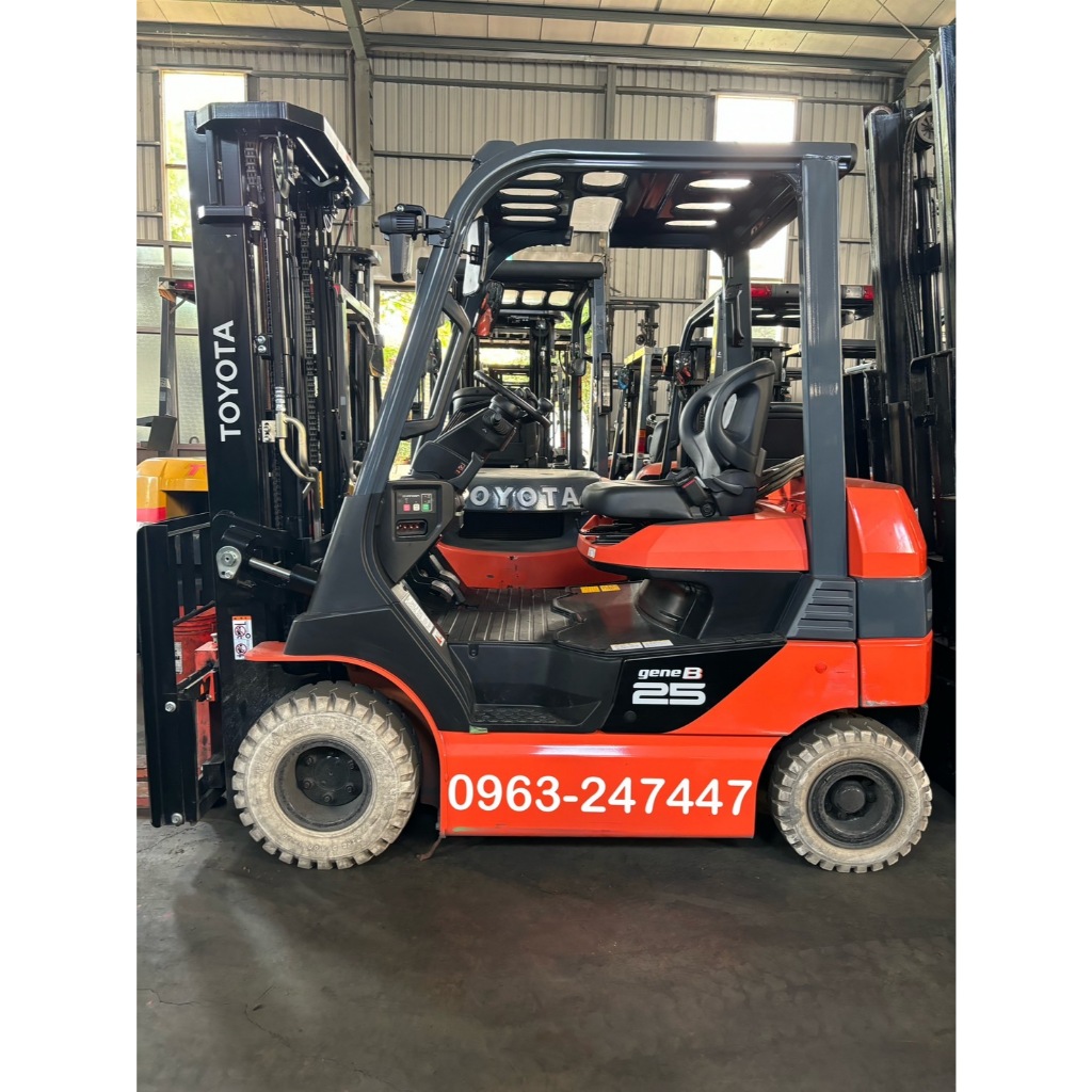 TOYOTA 8FB25豐田2.5噸電動堆高機0963-247447黃先生 | 蝦皮購物