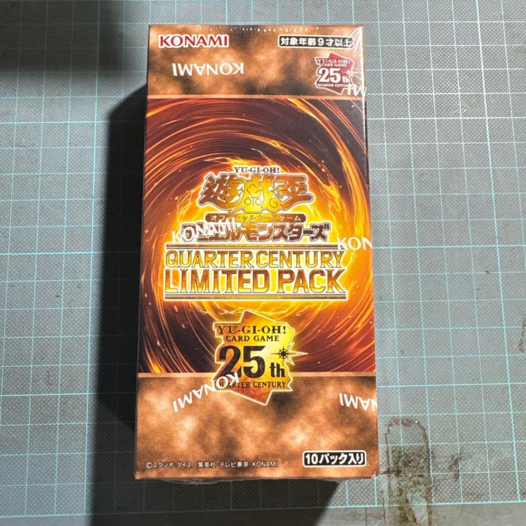 遊戲王 QCLP/QUARTER CENTURY LIMITED PACK 日版 日紙 25TH 金鑽 非代理版 | 蝦皮購物
