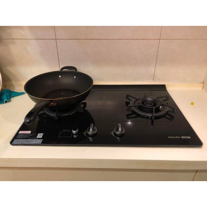 【櫻花牌】G-2928G 智慧型定時定溫防乾燒二口3D雙炫火玻璃檯面爐(G2928G) | 蝦皮購物