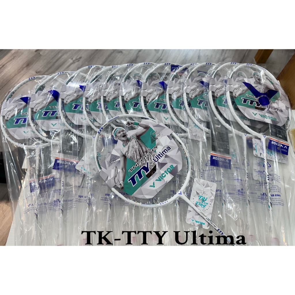 良辰擊時 VICTOR 勝利 突擊 TK-TTY Ultima (免運) A/珠光白 戴資穎致敬系列羽球拍 TK-TTY | 蝦皮購物