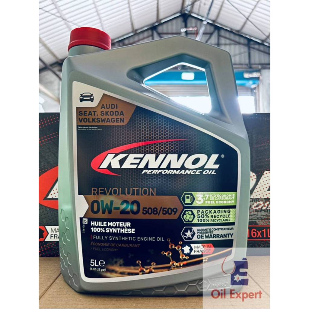 《油品家》KENNOL Revolution 0w20 5公升裝 全合成機油 VW 508/509(附發票) | 蝦皮購物