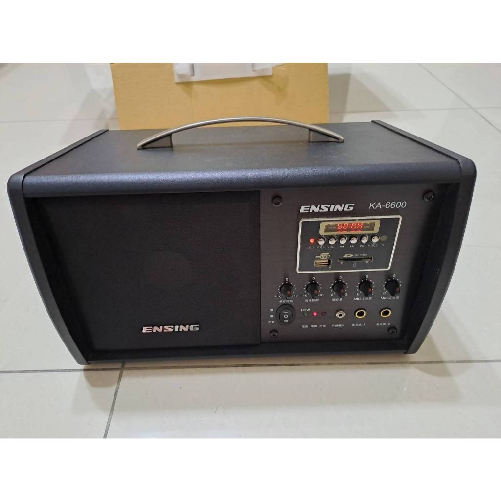 燕聲 ENSING KA-6600 手提式 充電式 擴音器 八成新 | 蝦皮購物